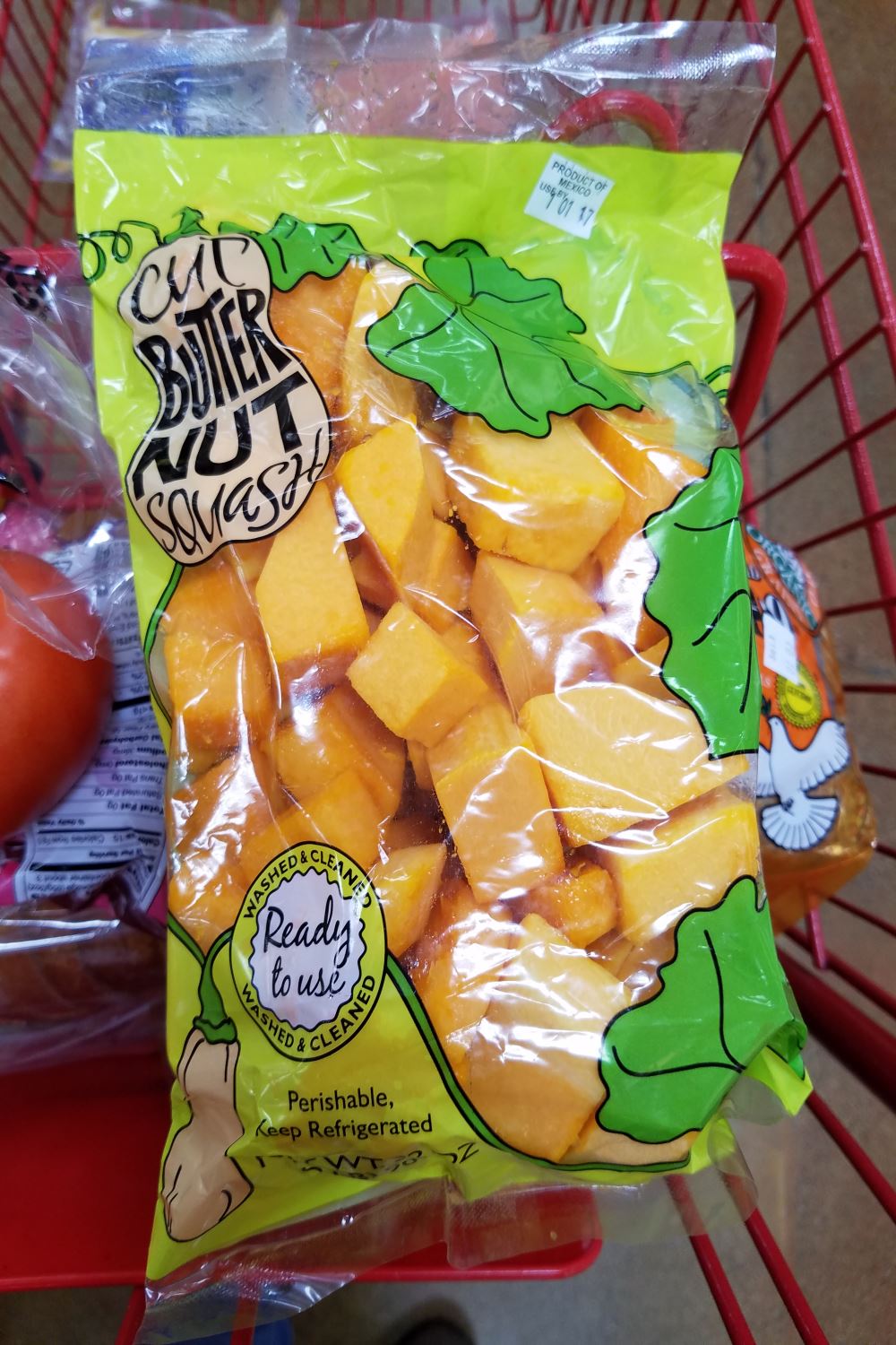Cut up squash large bag - Cooking with Brad